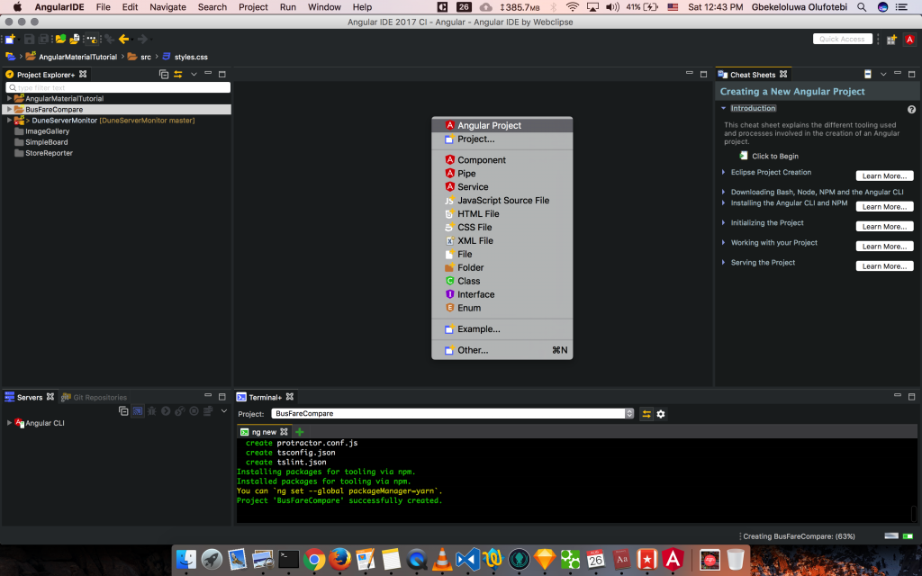 Testing Of Angular 4 Apps Using Angular Ide Dunebook