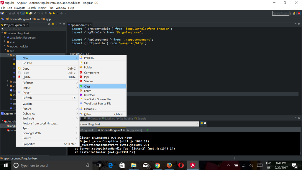 Setting Up And Using Fake Rest Api With Angular 4 Dunebook