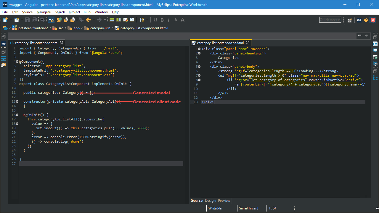 Using Swagger To Connect A Backend To An Angular Frontend Dunebook