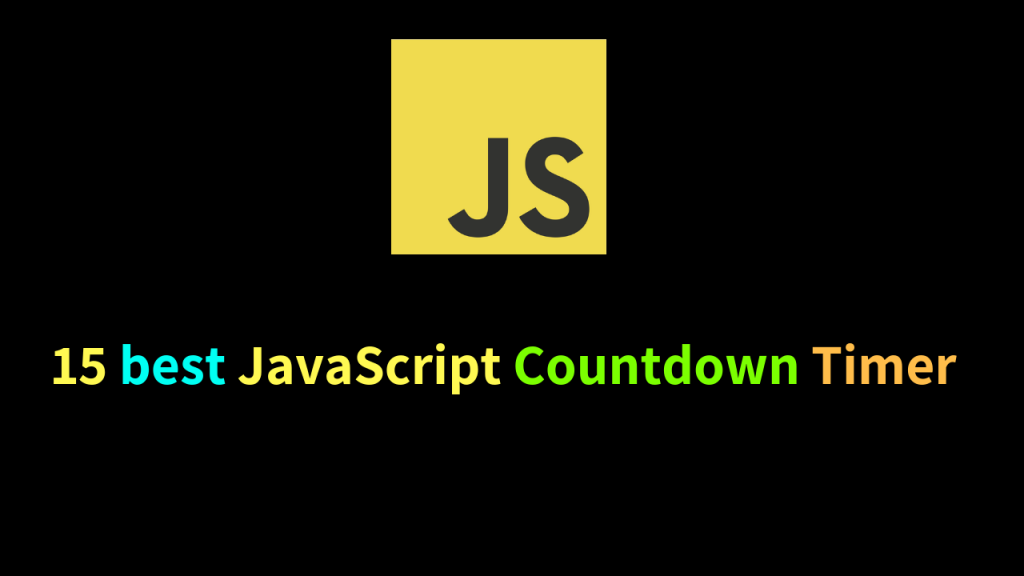 15 Best Javascript Countdown Timer Dunebook 
