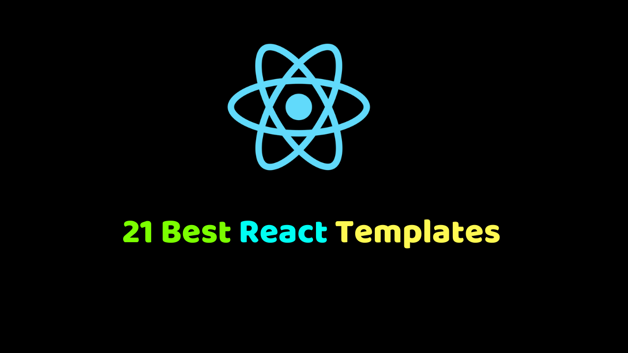 26 Best React Templates Reactjs And React Native