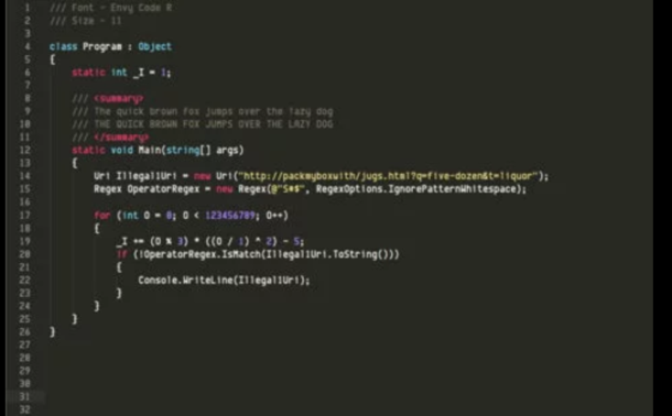 20 Amazing Coding Fonts for Developers - Dunebook