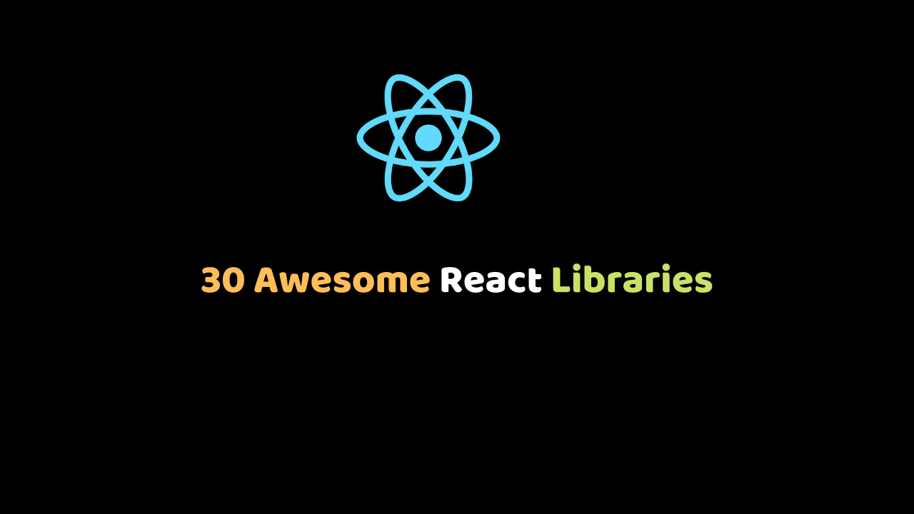 30 Awesome React Libraries - Dunebook 30 Awesome React Libraries - Dunebook