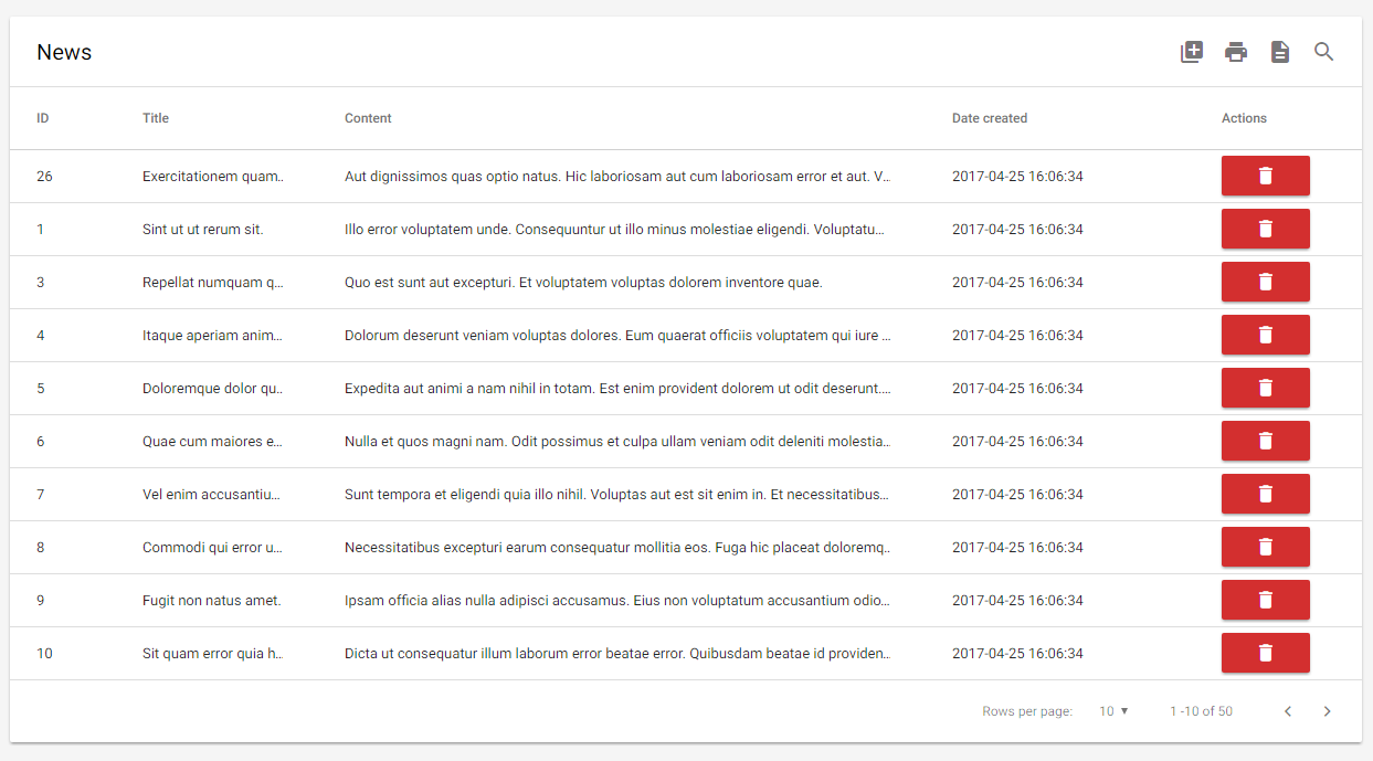Top 15 Vue Datatable Components - Dunebook