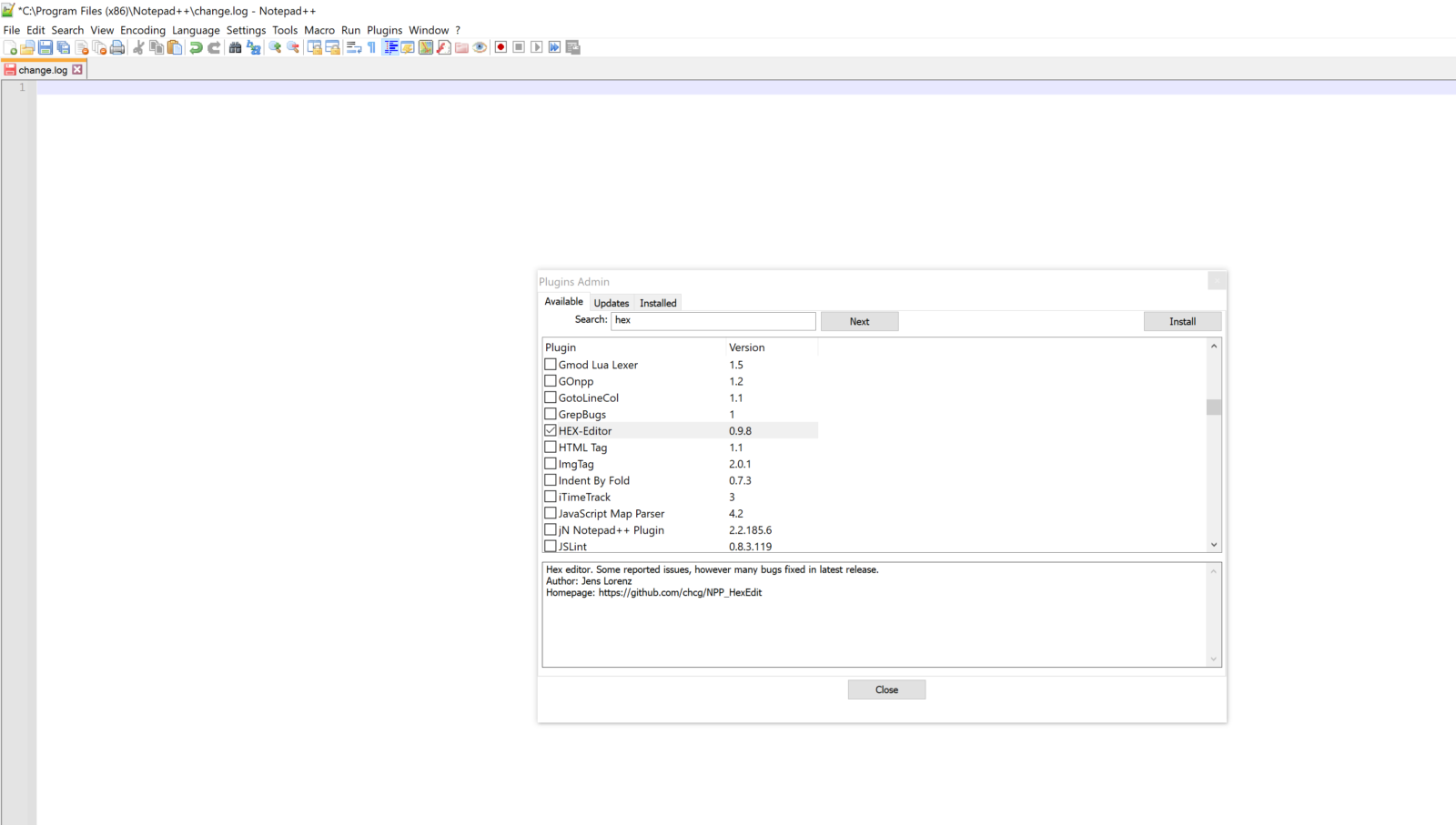 Using The Notepad Hex Editor Dunebook
